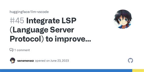 Integrate Lsp Language Server Protocol To Improve Suggestions · Issue