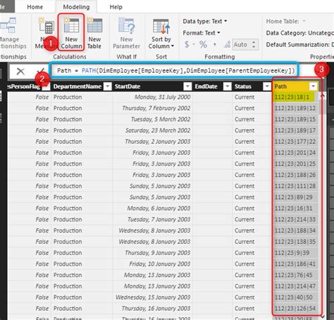 Parsing Organizational Hierarchy Or Chart Of Accounts In Power Bi With