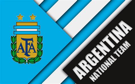 Emblem Logo Soccer 4k Argentina National Football Team Argentina Hd Wallpaper