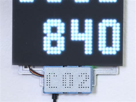 3d Printed Sensor Case Rgb Matrix Portal Room Co2 Monitor Adafruit