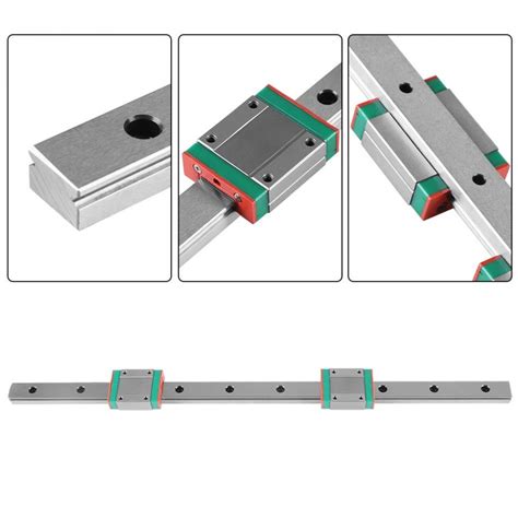 400mm157inch Steel Linear Sliding Rail Miniature Vicedeal