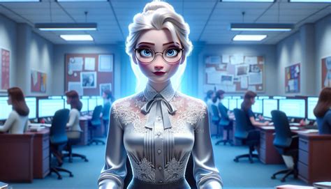 Hypnotized Elsa In A Satin Blouse 1 By Ailuffy On Deviantart