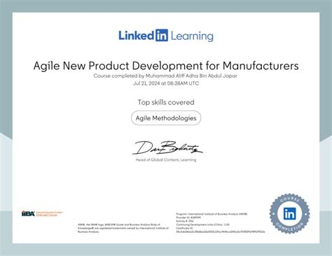 muhammad aliff adha bin abdul japar on linkedin certificate of completion