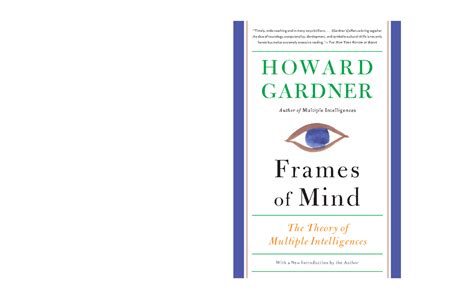 Ahoward Gardner Frames Of Mind The Theory Of Multiple Intelligences