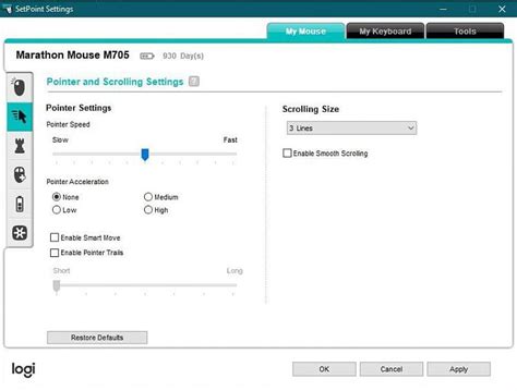 Mouse Setting Reset Despite Hitting The Apply Button Windows 10 Forums