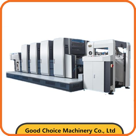two colour printer four color machinery sheetfed offset press printing