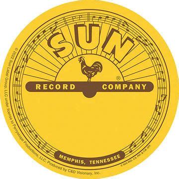 Sun Records Traditional Logo Sticker Sun Records Record Label Logo