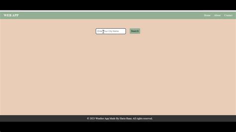 Harin Rana On Linkedin Weatherapp React Apiintegration