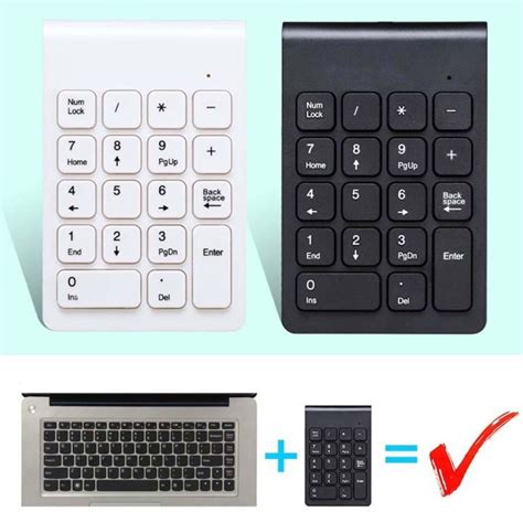 PRETESION G Computer Peripherals Portable USB Wireless Numeric Keypad Number Pad Digital