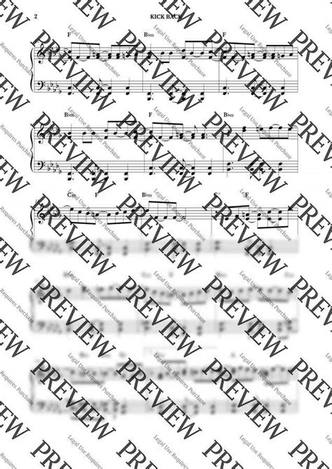 악보 요네즈 켄시 Kick Back 심플버전 포함 By Hishine