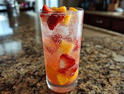 20 Minute Strawberry Peach Soda Recipe Irresistibly Fresh Runoflif