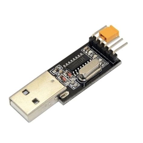 Módulo Conversor USB 2 0 para RS232 TTL CH340G 6 PINOS Eletrogate Robótica IoT Apostilas