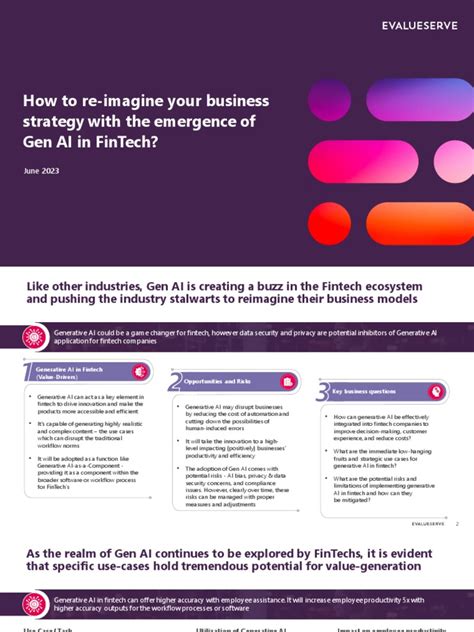 impact of generative ai in the fintech ecosystem pdf cryptocurrency