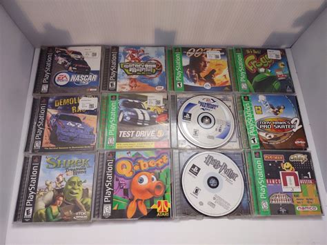 Playstation Ps1 Game Lot Of 12 Tested All Manuals Beside Ones That Are