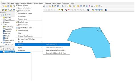 shp conversion to kml using qgis