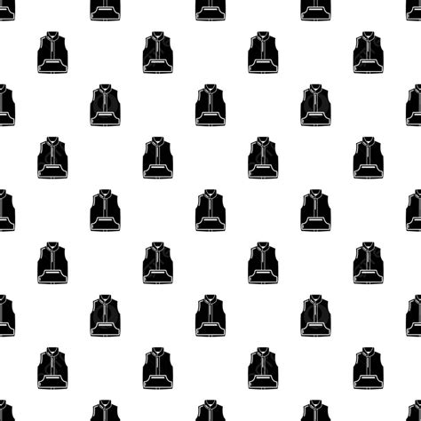 sleeveless jacket pattern vector seamless repeating for any web design