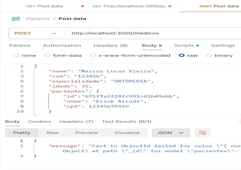 [dúvida] estou com dificuldade em relação ao objectid node js