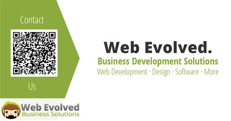 web evolved business development services web design software
