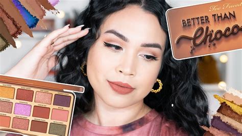 Terracotta Makeup Look Too Faced Better Than Chocolate Palette Eyeshadow In 2025 Chocolate