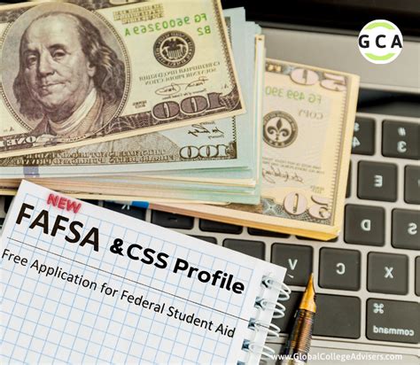Financial Aid Applications FAFSA And CSS Profile Global College Advisers