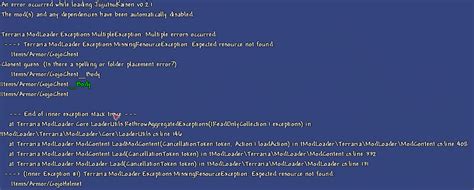 Tmodloader File Error Terraria Community Forums