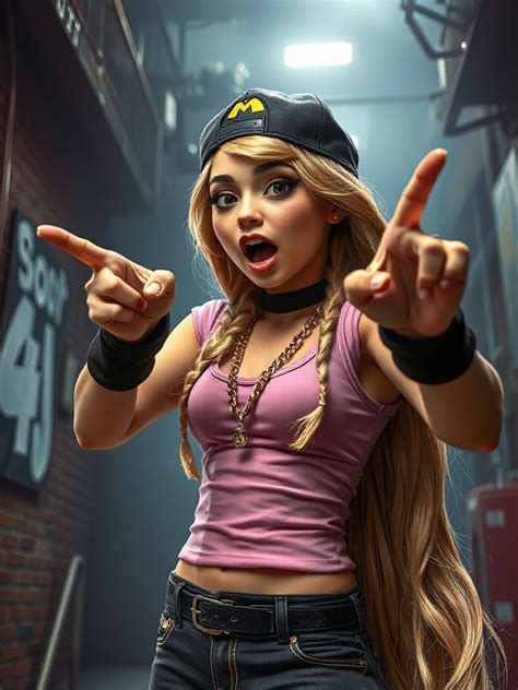 Rapunzel Disney Rapunzel As Hard Hitting Gangsta Rapper