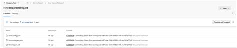 페이지를 매긴 보고서와 git 통합 power bi microsoft learn