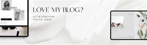 Cool Crisp Little Blue Deer Custom Blog Design And Website Design