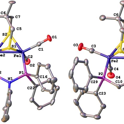 Molecular Structure Of The Diphosphine‐chelate Complex 3b With Thermal
