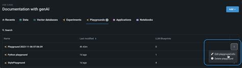 playground overview datarobot docs