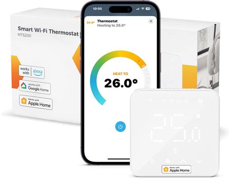 Refoss Termostato Wifi Intelligente Termostato Caldaia Crono