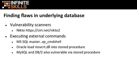056 Database Vulnerabilities Youtube