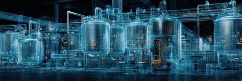 Innovative Digital Representation Of An Artificial Intelligence Brewing