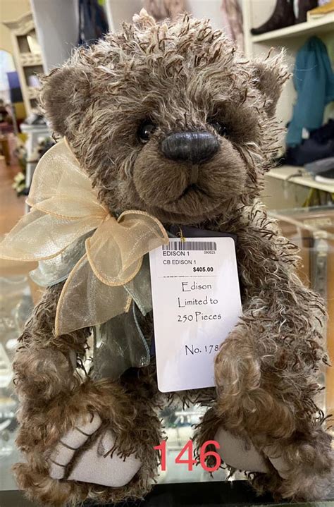 Isabelle Charlie Bear Edison Isabelle Collection 2022