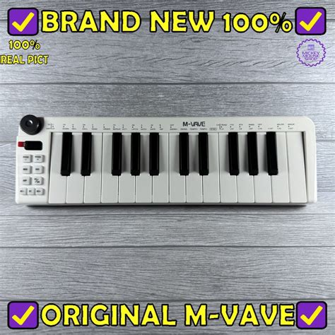 Jual M Vave Midi Keyboard Controller Bluetooth Smk 25 Mini 25 Keys