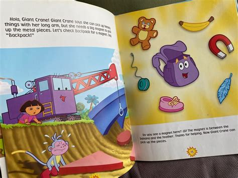 Dvd 《dora The Explorer》 Story Book And Dvd 4個故事 Dvd A4size 興趣及遊戲 書本