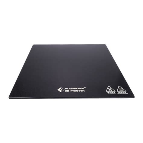 Glass Build Plate Spare Part For Finder 3 Tura Scandinavia