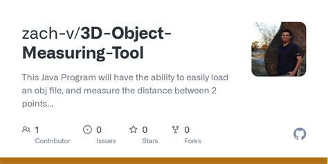 Github Zach V3d Object Measuring Tool This Java Program Will Have The Ability To Easily Load