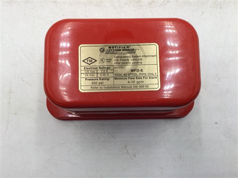 System Sensor Wfd 6 Water Flow Sensor