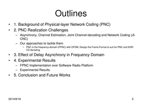 Ppt Implementation Of Physical Layer Network Coding Powerpoint