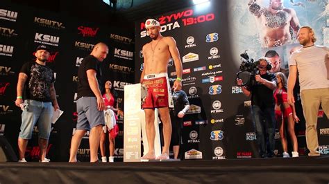 Ksw 44 Kleber Koike Erbst Vs Marian Ziolkowski Weigh In Youtube