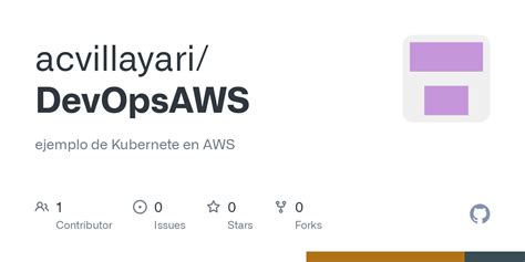 Github Acvillayaridevopsaws Ejemplo De Kubernete En Aws