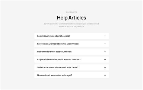 21 Elementor Faq Sections