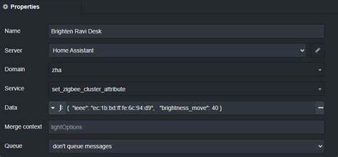 Properly Controlling Brightness Of Ikea Tradfri Bulbs Using Zha And Node Red With The Brightness