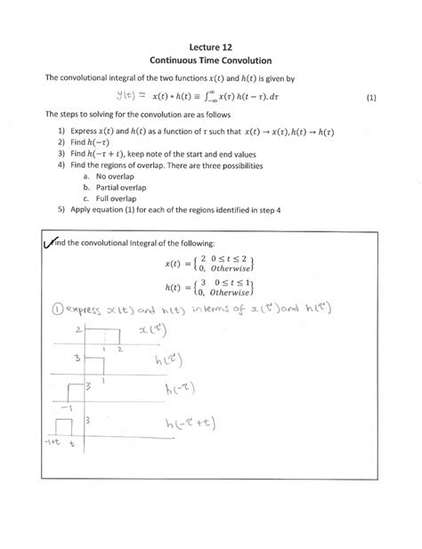 convolution tutorial network signals and systems scanned by