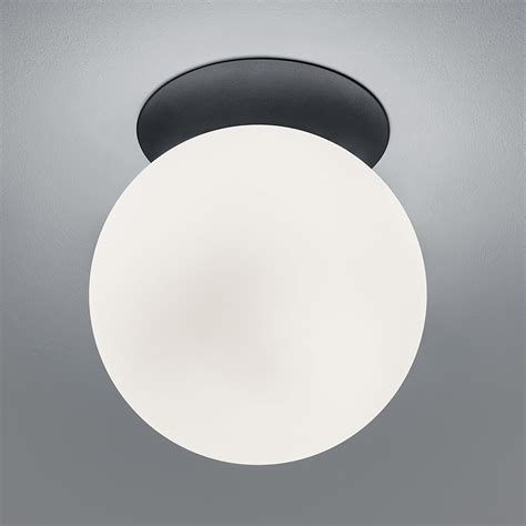 Blob Ceiling Light Opal Glass Globe Shade Ø 25 Cm Uk