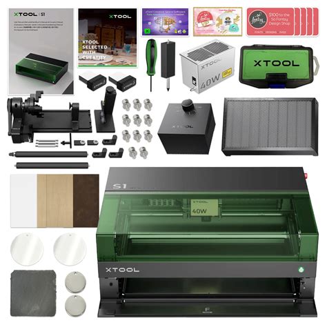 Xtool S1 Laser And Engraving Machine Bundles Swing Design