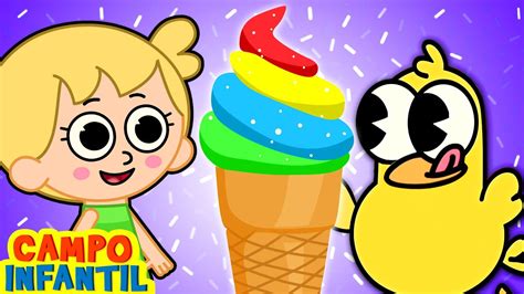 Campo Infantil Un Helado Por Favor Canciones Infantiles Youtube