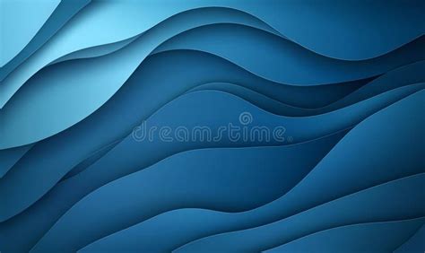 Abstract Blue Wave Pattern Creating A Soothing Visual Effect Perfect For Backgrounds In Digital