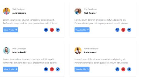 Teamate Team Showcase Tailwind Css3 And Html Brilliance By Paitheme